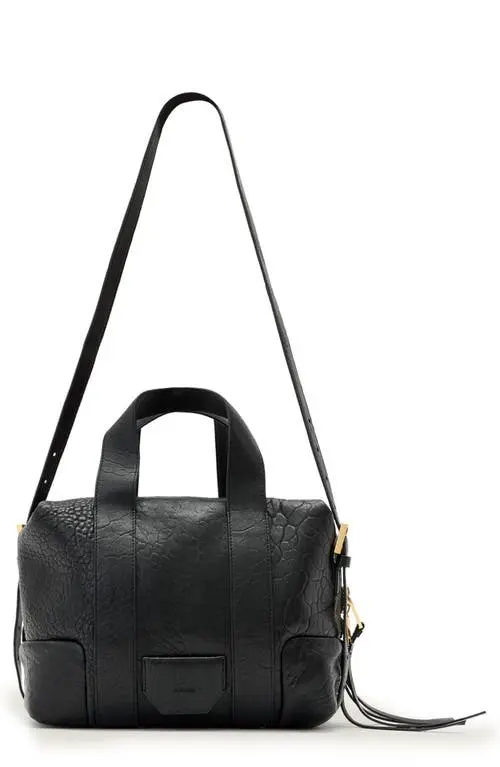 ALLSAINTS Ares Leather Satchel - Black