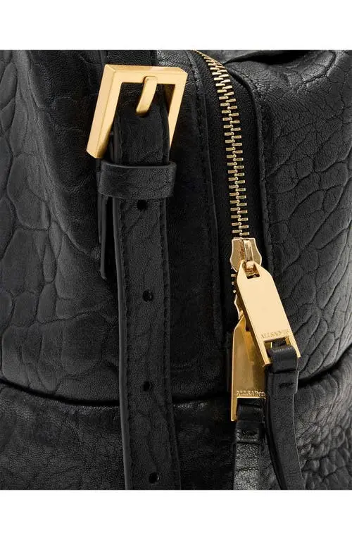 ALLSAINTS Ares Leather Satchel - Black