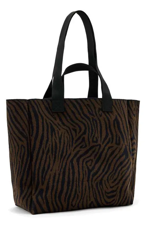 ALLSAINTS Izzy Zebra Stripe Tote