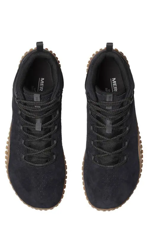 Merrell Wrapt Waterproof Mid Hiking Sneaker - Black/gum