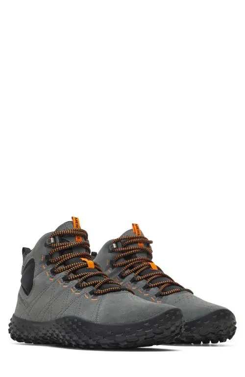 Merrell Wrapt Waterproof Mid Hiking Sneaker - Granite