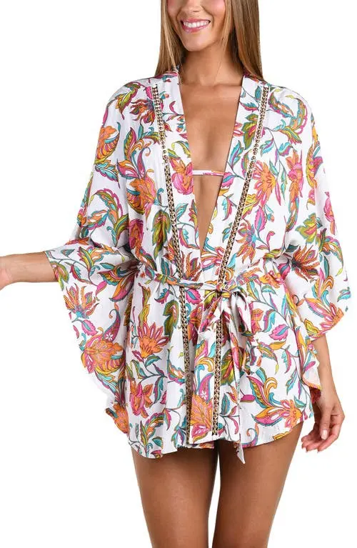 SUNSHINE 79 Wild Vines Metallic Cover-up