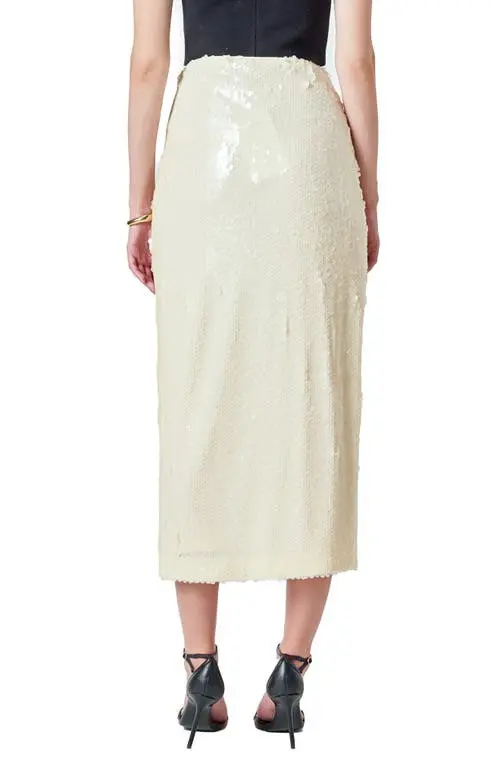 Endless Rose Sequin Midi Skirt