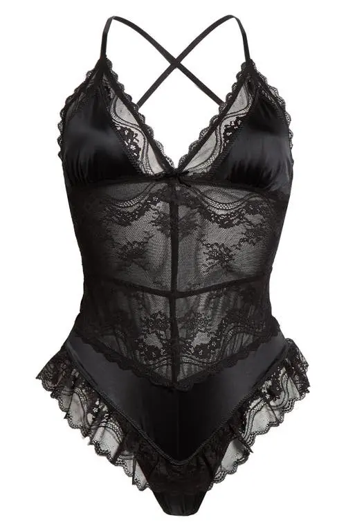 Free People Lace Bodysuit
