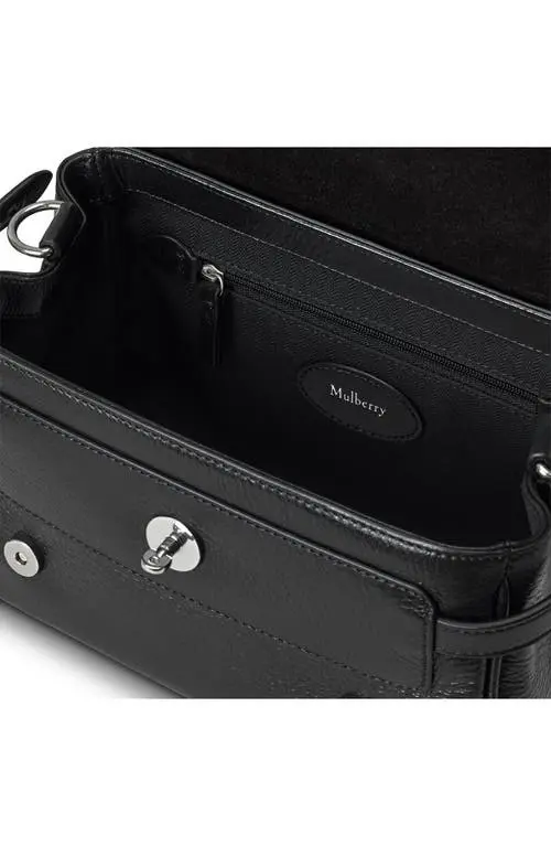 Mulberry Mini Alexa High-shine Leather Bag - Black