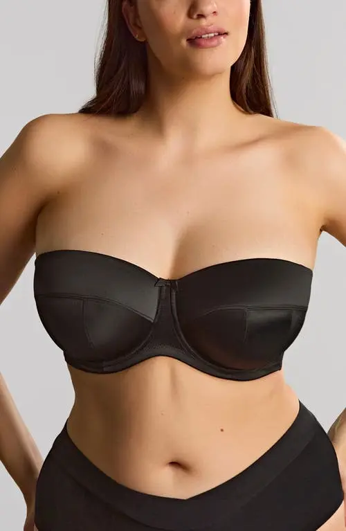 Panache Dana Underwire Strapless Bra - Black