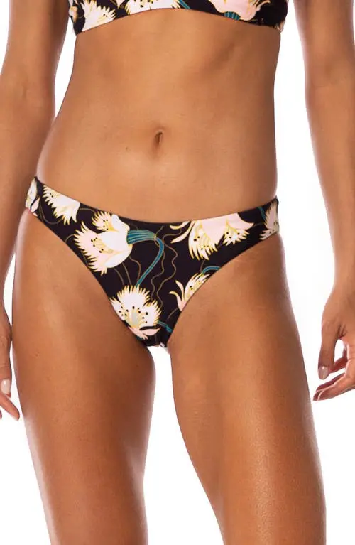 MAAJI Floral Reversible Bikini Bottom - Black