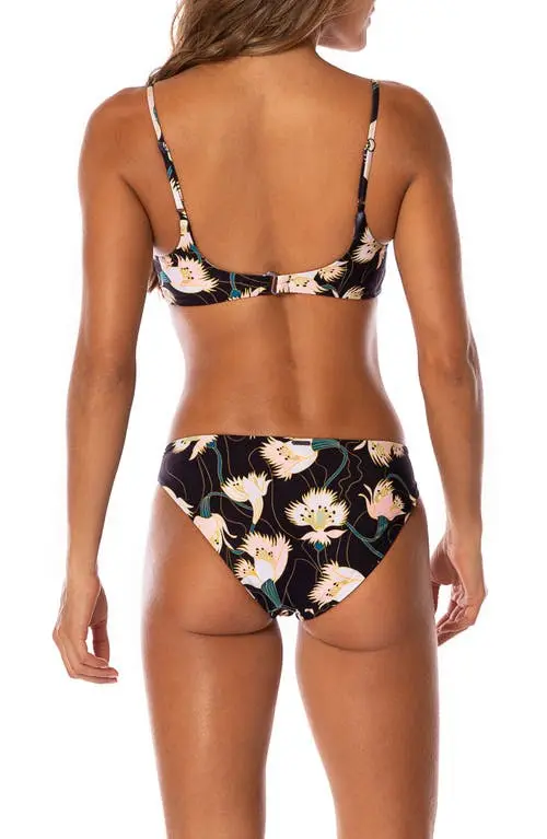 MAAJI Floral Reversible Bikini Bottom - Black
