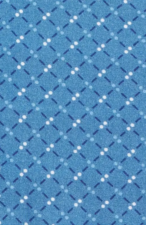 Bugatchi Devon Ooohcotton® Geo Print Button-up Shirt - Cobalt