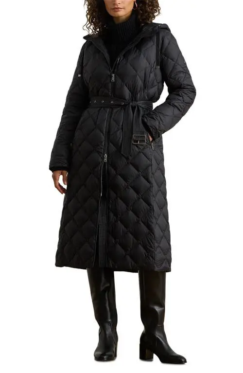 Ralph Lauren Belted Quilted Coat