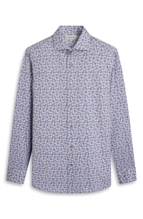 Bugatchi Devon Ooohcotton® Paisley Button-up Shirt