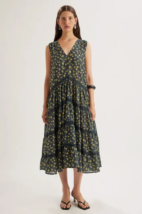 Merlette Wallis Printed Cotton Dress
