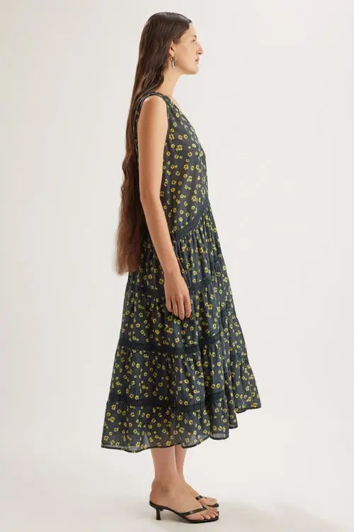 Merlette Wallis Printed Cotton Dress
