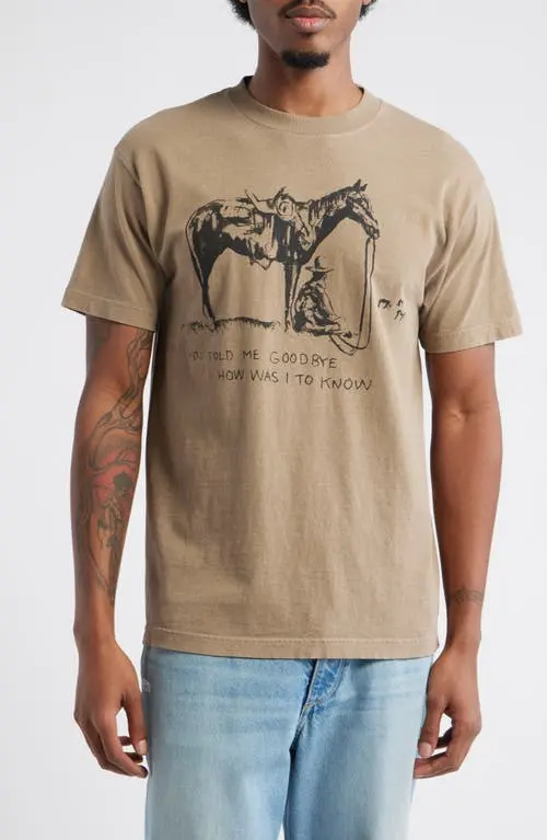 ONE OF THESE DAYS You Told Me Goodbye Graphic T-shirt