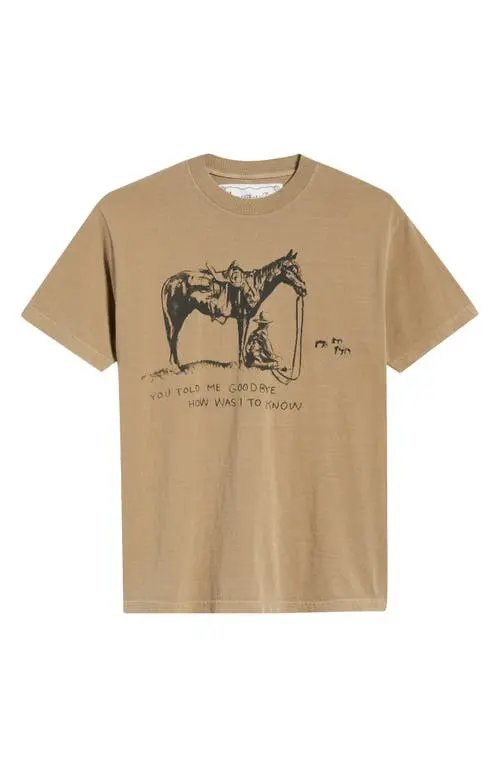 ONE OF THESE DAYS You Told Me Goodbye Graphic T-shirt