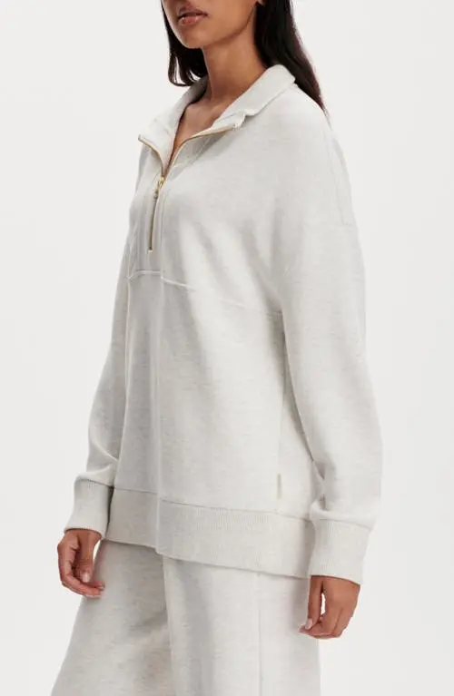 Varley Molly Longline Doublesoft® Half Zip Sweatshirt