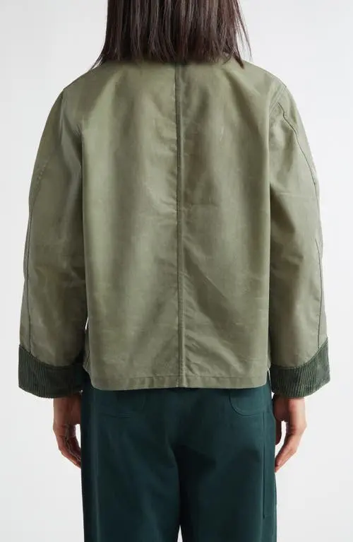 BODE Waxed Cotton Craft Jacket - Light Green