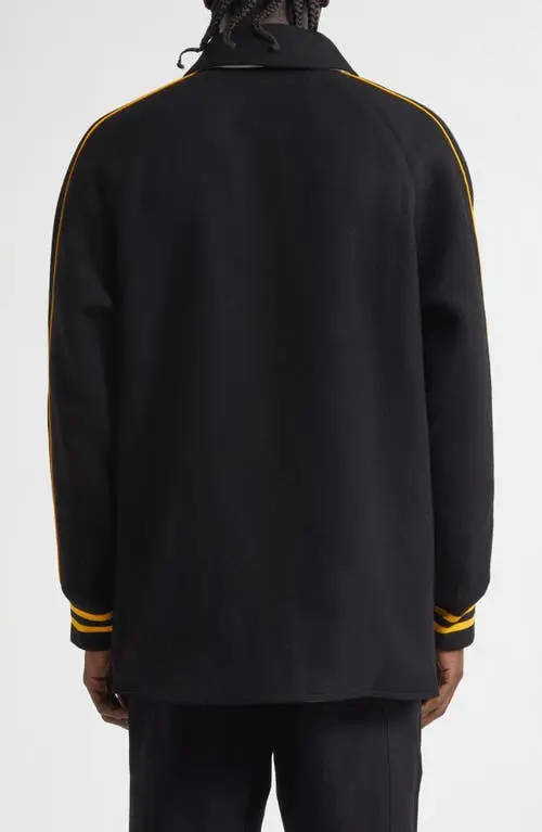 BODE Monogram Snap Reversible Jacket - Black Multi
