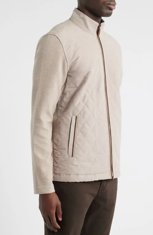 Johnston & Murphy Quilted Full-zip Jacket