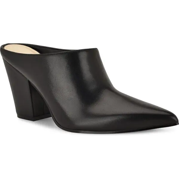Nine West Amini Pointed Toe Mule - Black