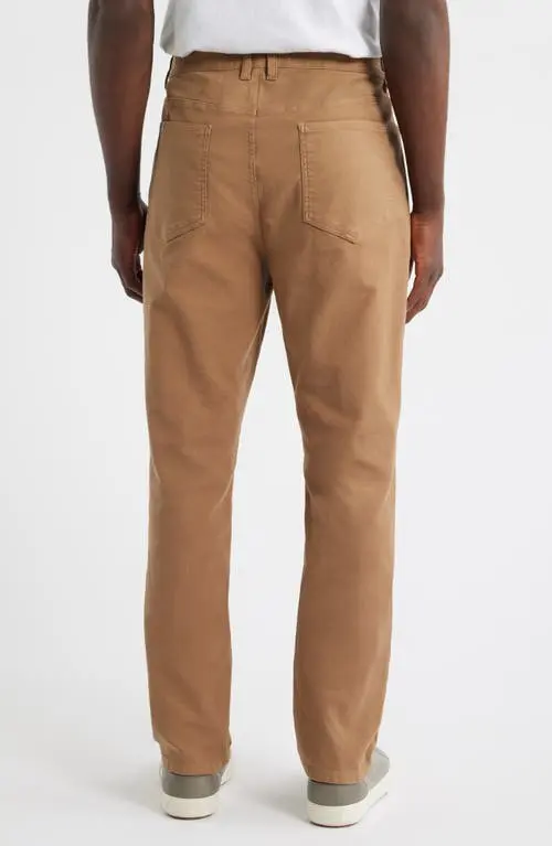 Johnston & Murphy Xc Flex Stretch Five-pocket Pants - Camel