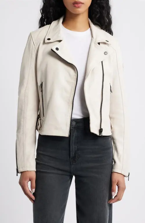 Mauritius Bita Leather Moto Jacket