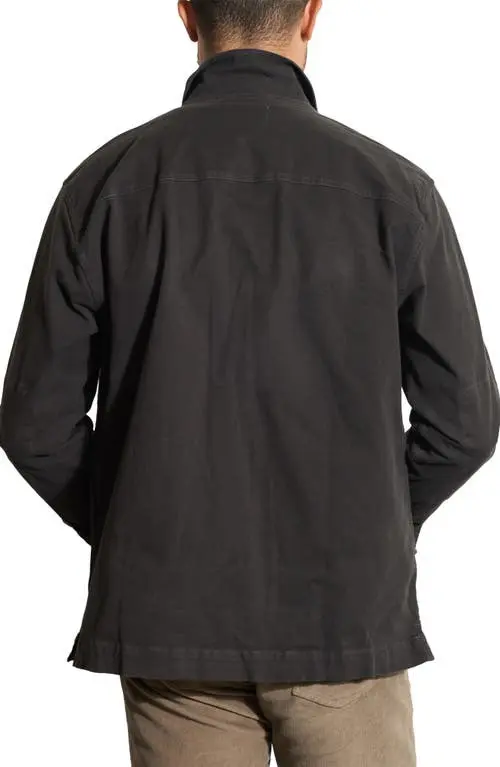 ROAN Odessa Mid Century Cotton Stretch Twill Shirt Jacket