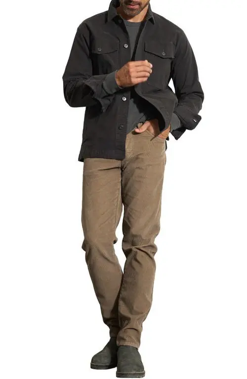 ROAN Odessa Mid Century Cotton Stretch Twill Shirt Jacket