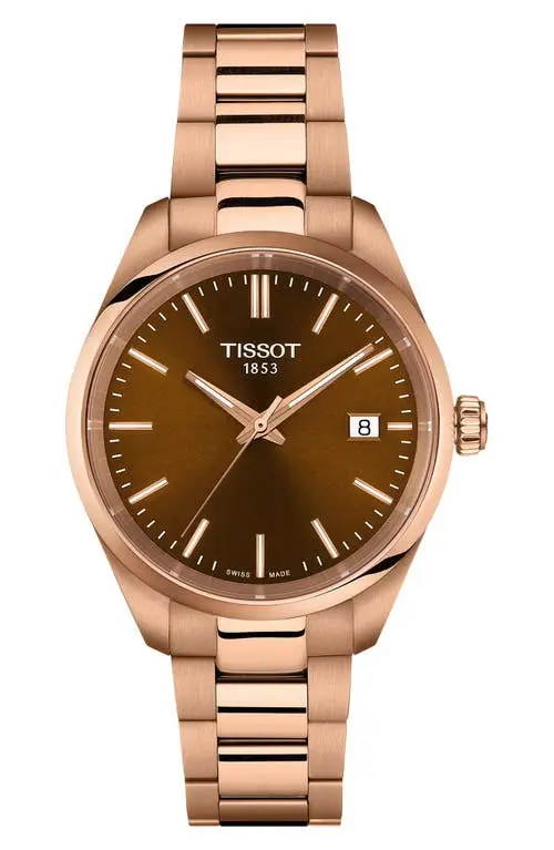 TISSOT Pr 100 Quartz Bracelet Watch - Brown