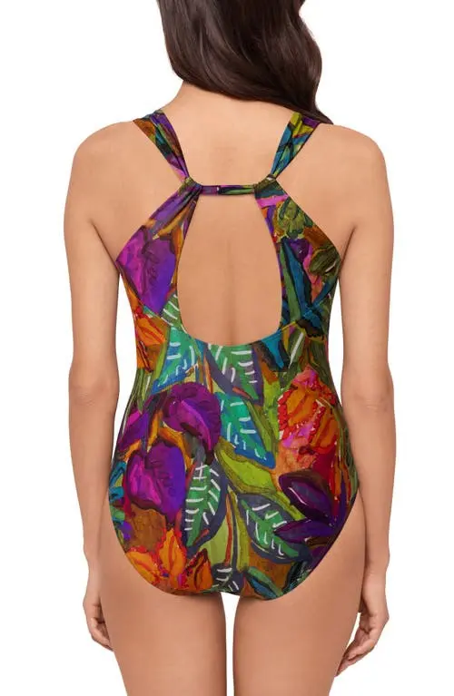 MAGICSUIT® Cactus Flower Cutout One-piece Swimsuit