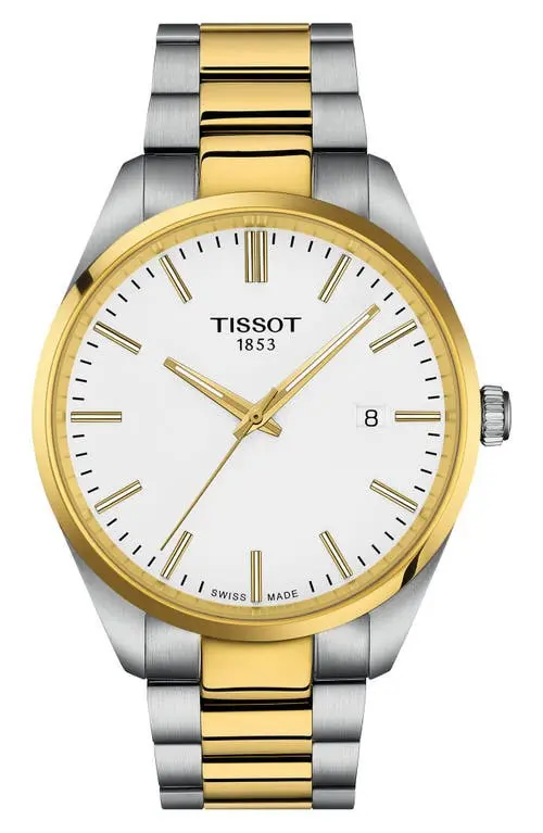 TISSOT Pr 100 Quartz Bracelet Watch - White