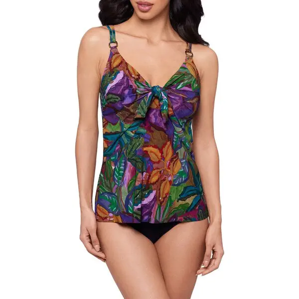 MAGICSUIT® Akikio Tankini Top - Navy Multi