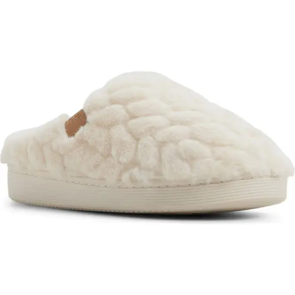 Roxy Bae Faux Fur Slipper