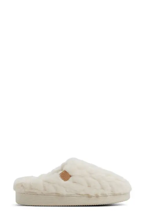 Roxy Bae Faux Fur Slipper