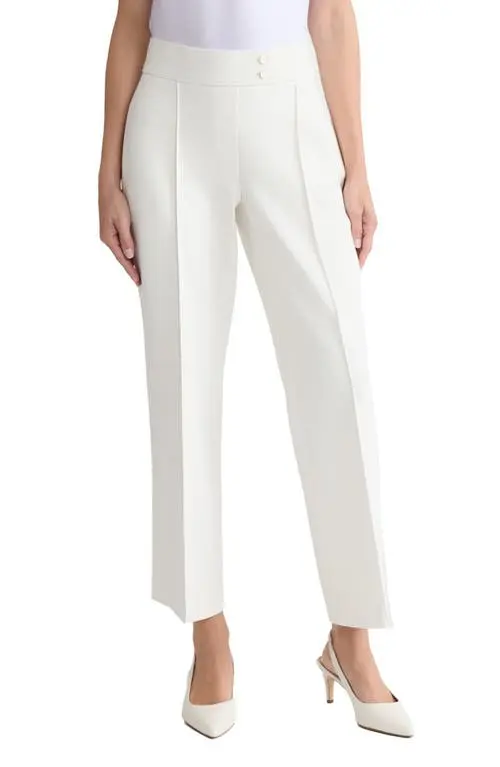 Jones New York Straight-leg Pintuck Trousers