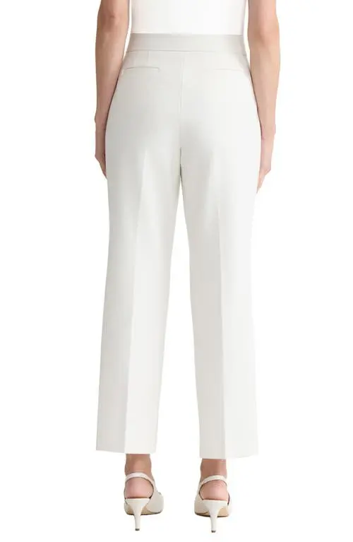 Jones New York Straight-leg Pintuck Trousers