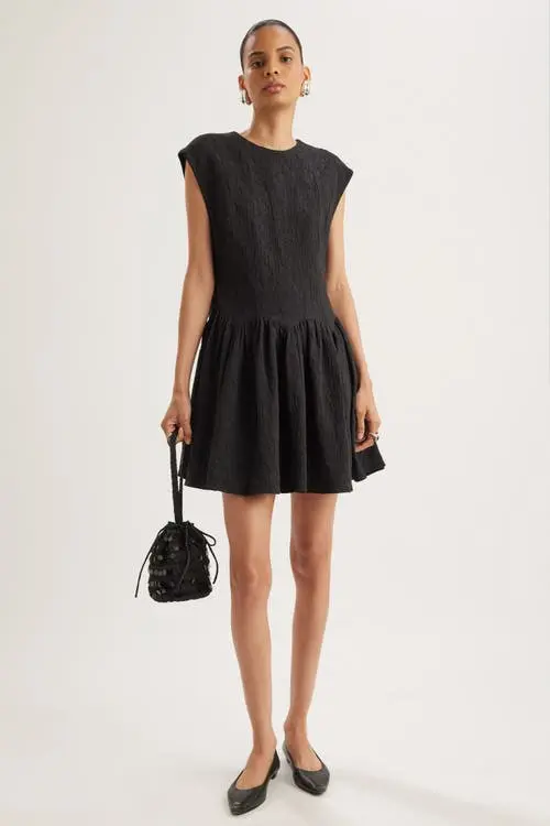 Merlette Carolina Mini Dress - Black