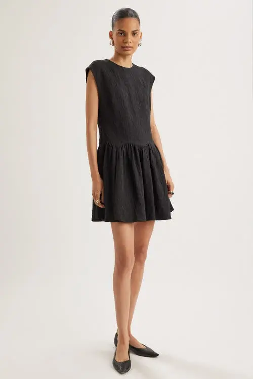 Merlette Carolina Mini Dress - Black