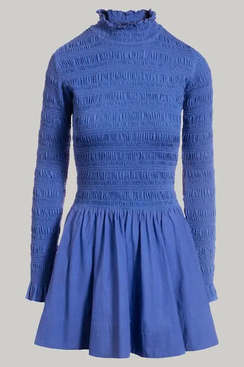 Merlette Reine Mini Dress - Azure