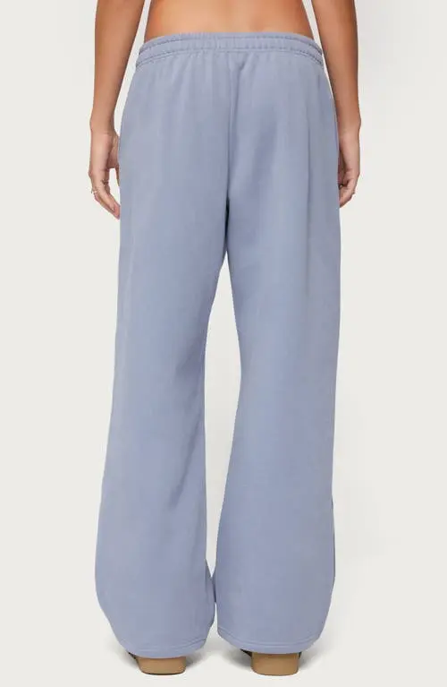 EDIKTED Tropical Bloom Wide Leg Sweatpants