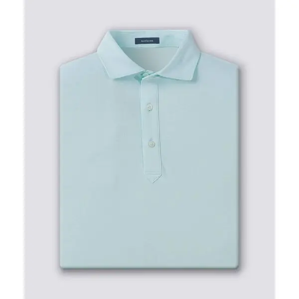 TURTLESON Lester Oxford Performance Polo - Wave