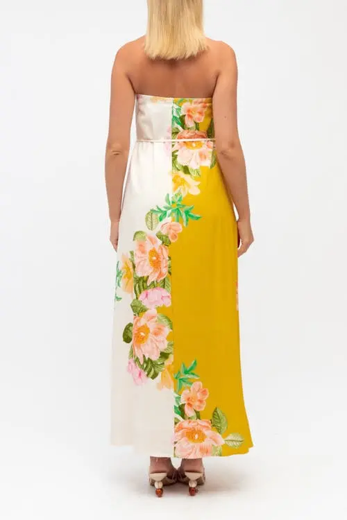 WHITE CLOSET Botanical Bliss Maxi Dress