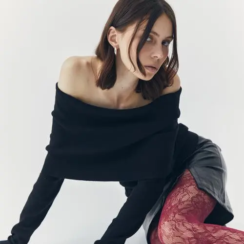 ATS Sia Off-shoulder Knit Top