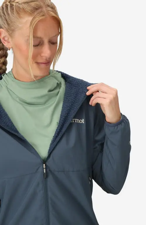 MARMOT Aerothermal Hooded Jacket - Thunderhead