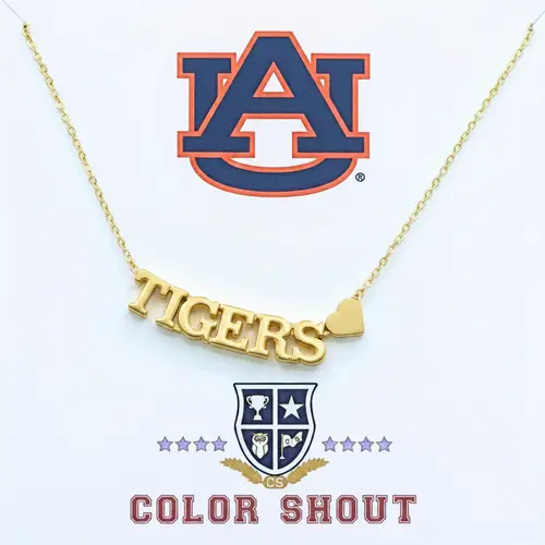 COLOR SHOUT Heart Pendant Necklace - Yellow Gold