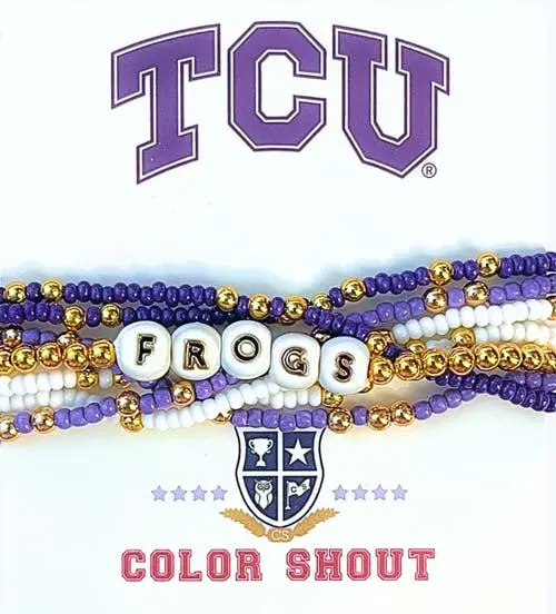 COLOR SHOUT Tcu Lucky 7 Bracelet Set - Yellow Gold