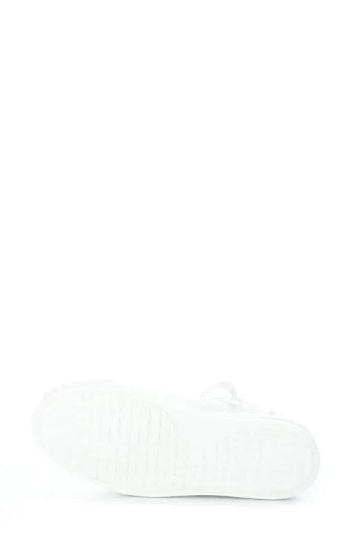 BOS. & CO. Maya Platform Sneaker - White Verona Leather