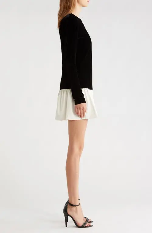 WAYF Long-sleeve Mini Dress