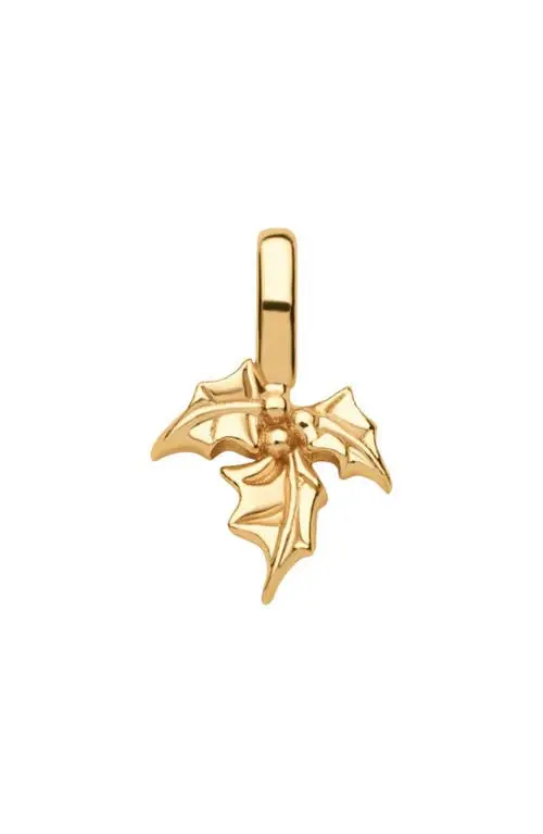 MADE BY MARY December Birth Flower Charm - Gold Vermeil