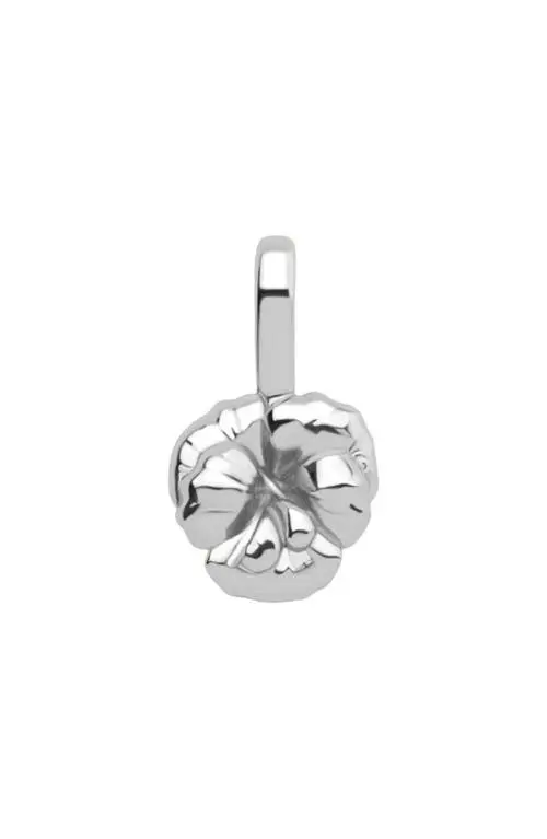 MADE BY MARY February Birth Flower Charm - Silver